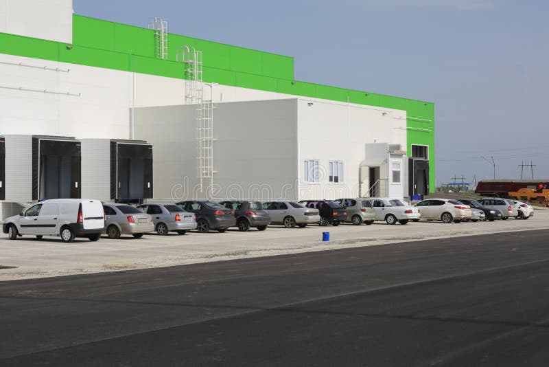 The Process of Construction and Launch of a Large Logistics Center, Its ...