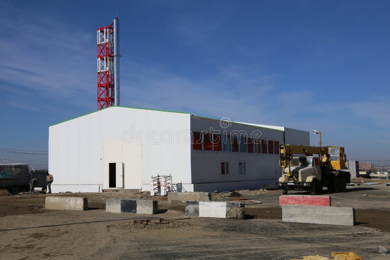 The Process of Construction and Launch of a Large Logistics Center, Its ...