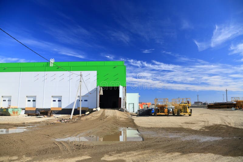 The Process of Construction and Launch of a Large Logistics Center, Its ...