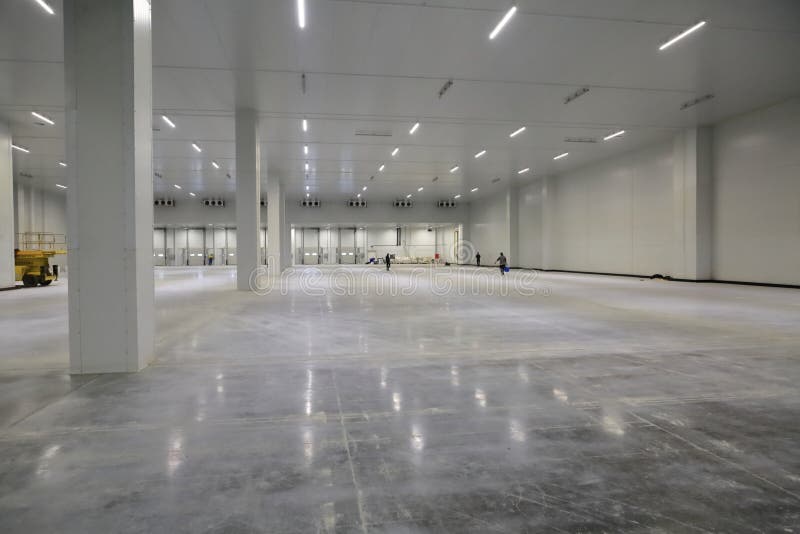 The Process of Construction and Launch of a Large Logistics Center, Its ...