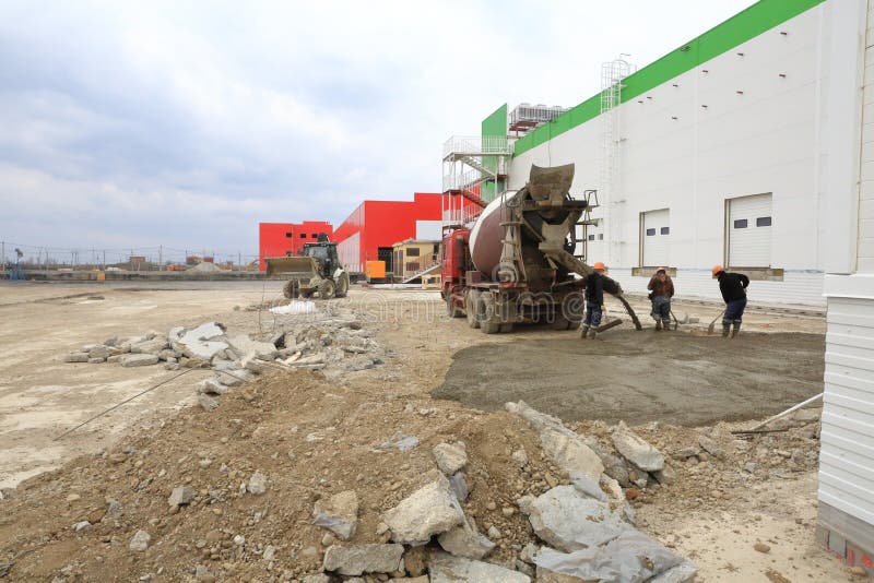 The Process of Construction and Launch of a Large Logistics Center, Its ...