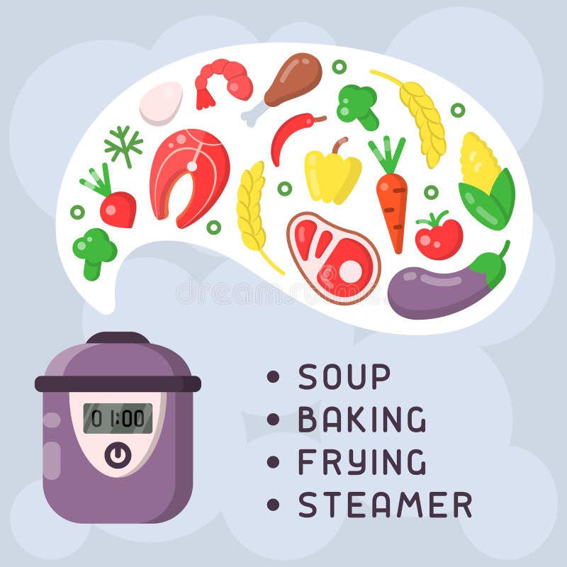 Cooking Process Different Stock Illustrations – 385 Cooking Process ...