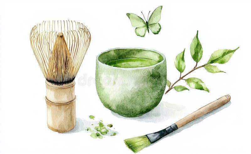 The Process of Crafting Traditional Green Tea is Showcased through a ...