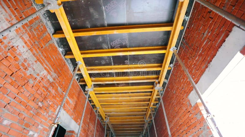 The Process of Creating a Floor. Formwork Rack. Formwork Flooring ...