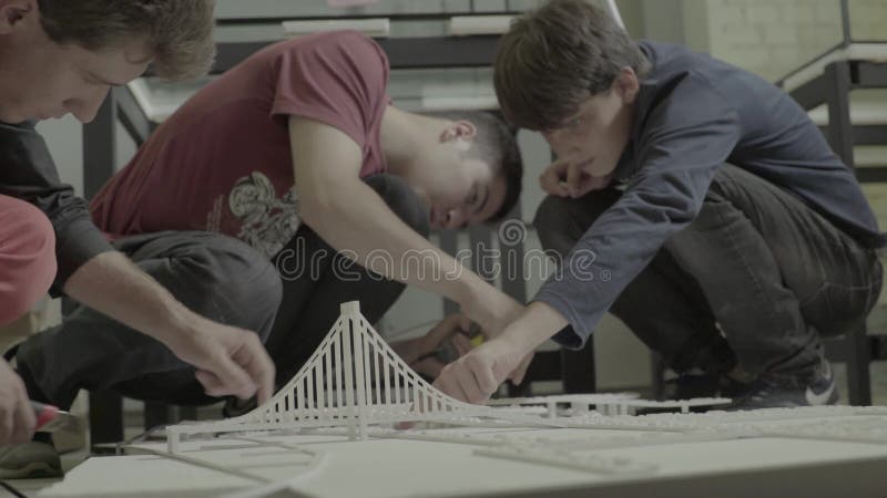 The Process of Creating a Miniature Model of the City Stock Footage ...
