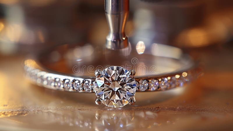 The Process of Cutting Diamonds on a Machine. Grinding a Diamond on a ...