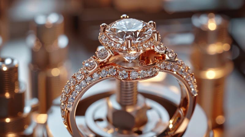 The Process of Cutting Diamonds on a Machine. Grinding a Diamond on a ...