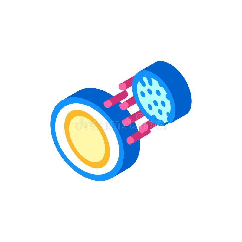 Process Describing Ebb and Flow Isometric Icon Vector Illustration ...