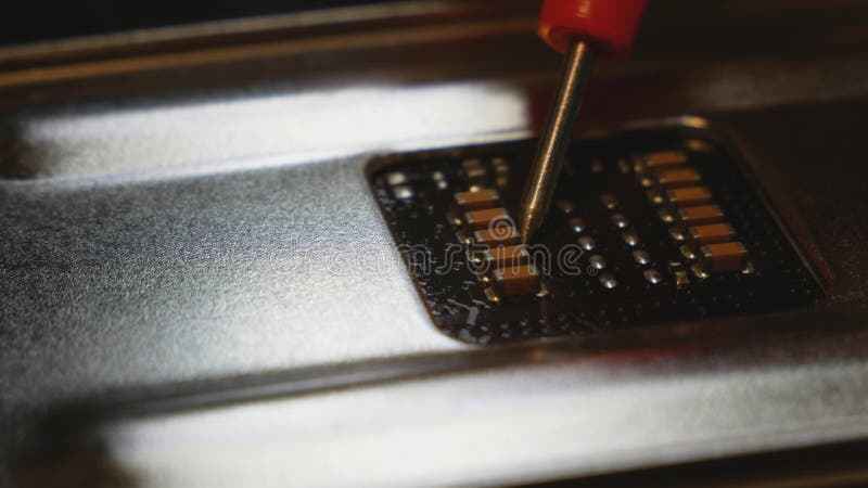 The Process of Determining a Breakdown on the Motherboard of a Personal ...