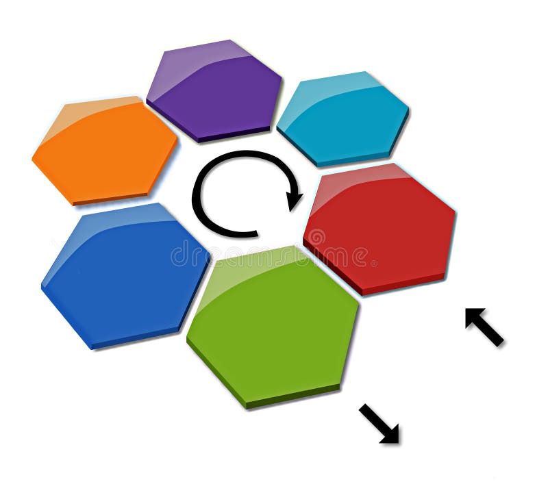 Process diagram stock illustration. Illustration of finance - 12607844