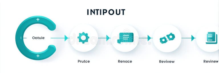 Process Flow Diagram Illustrating the Stages of Project Input Including ...