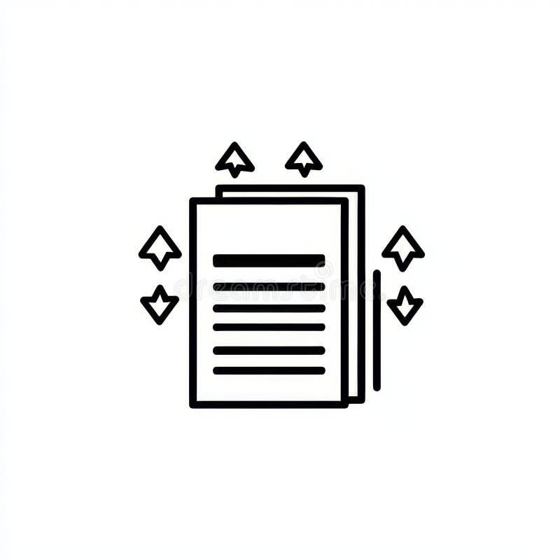 A Process Flow Icon is Utilized for Business Workflows, Project ...