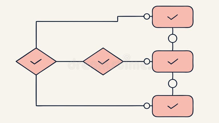 Process Flowchart, Decision Making, Vector Design Generative AI Stock ...
