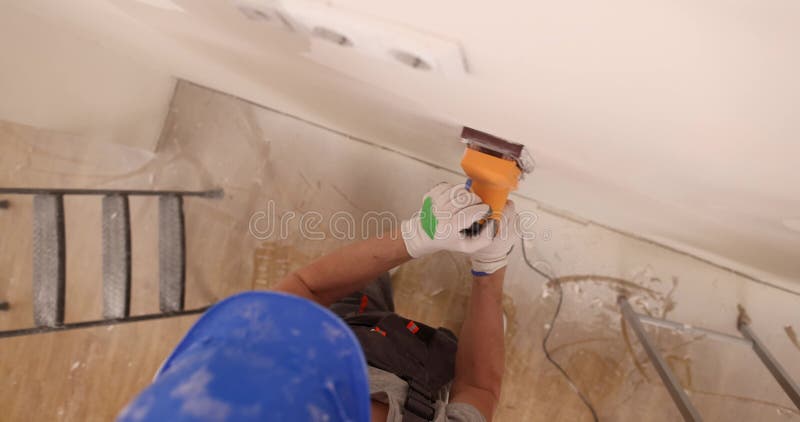 Process of Grinding Wall by Master Grinder Stock Video - Video of ...