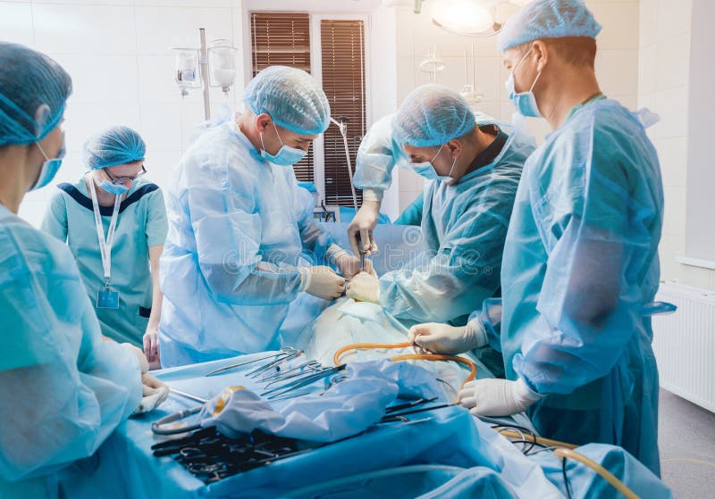 Process of Gynecological Surgery Operation Using Laparoscopic Equipment ...