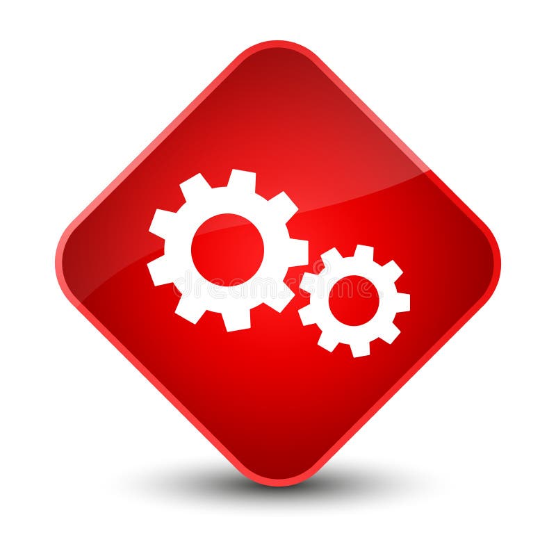 Settings Elegant Red Diamond Button Stock Illustrations – 6 Settings ...