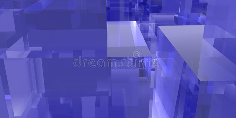 Process Idea Abstract Art Crystals 3D Rendered Image Stock Illustration ...