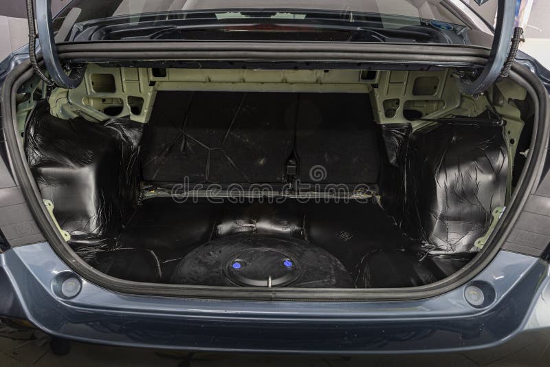 Process of Installation of Soundproofing Material To Inside of Car ...