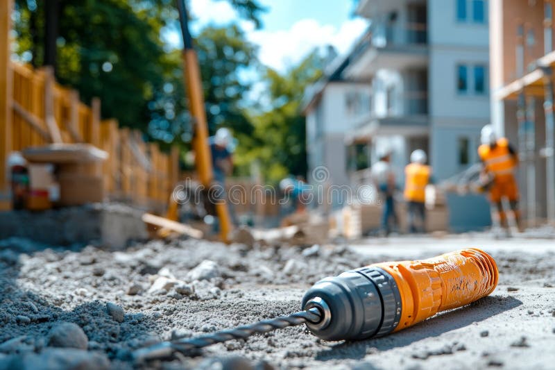 The Process of Installing Plasterboard or Drywall To Form Gypsum Walls ...
