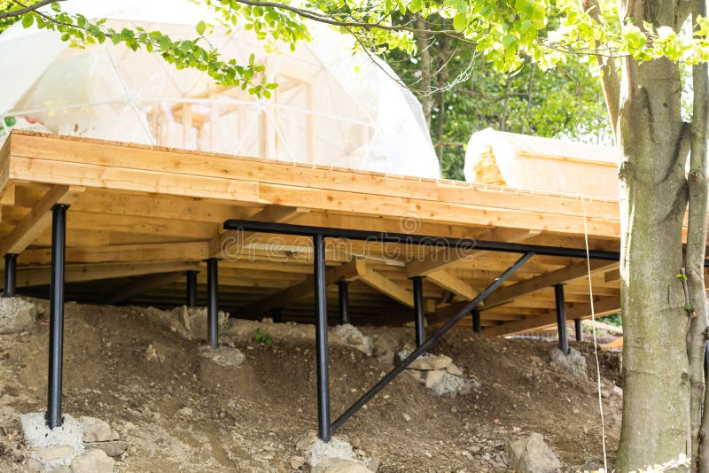 The Process of Installing a Prefabricated Frame Tent for Outdoor Events ...