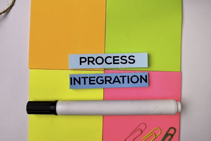 Process Integration on Paper Stock Image - Image of migrant, magnitude ...