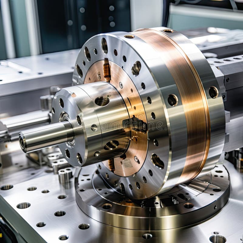 Process of Laser Manufacturing High-precision Components Stock ...