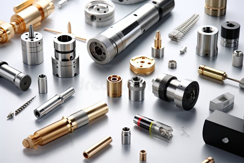 Process of Laser Manufacturing High-precision Components Stock ...