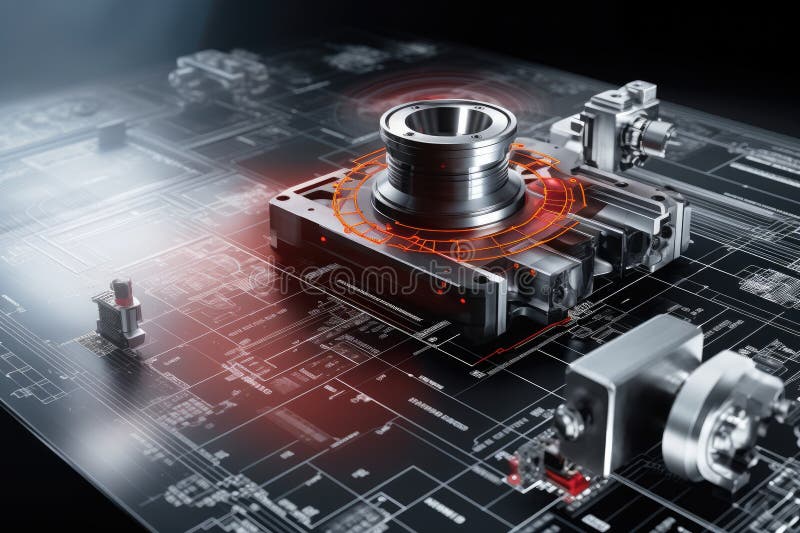 Process of Laser Manufacturing High-precision Components Stock ...