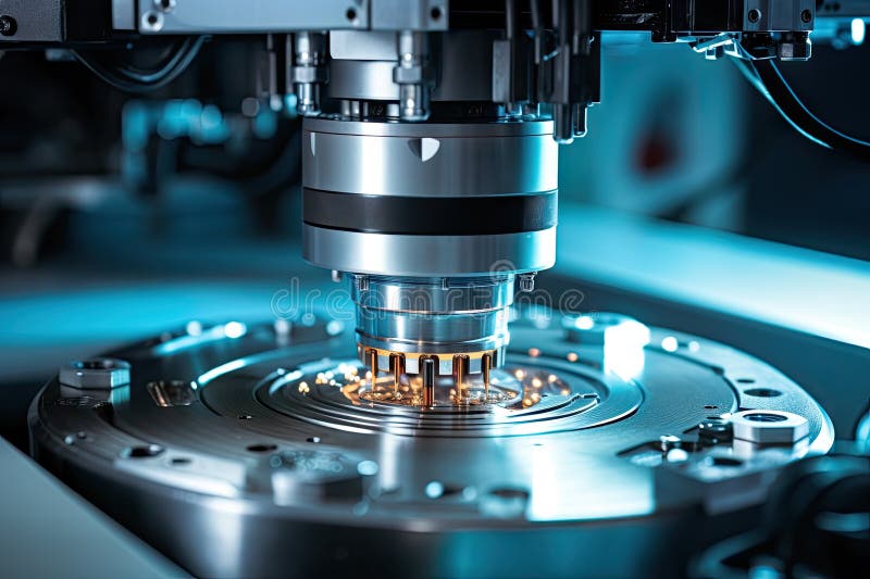 Process of Laser Manufacturing High-precision Components Stock ...