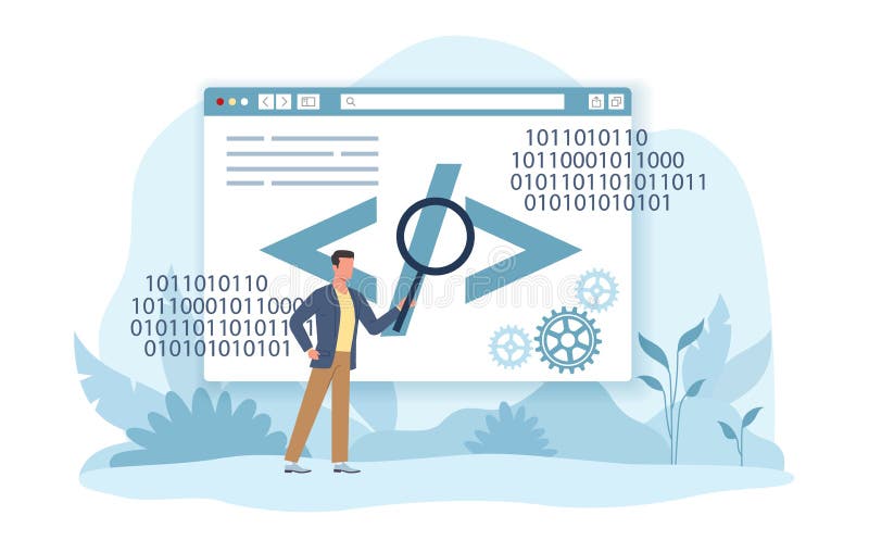 Process Of Learning It Programming In Binary Code Understanding Of Computer Language