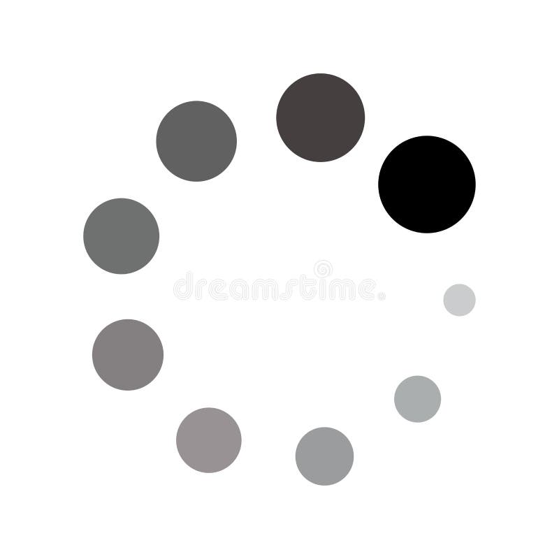 Process, Loading Icon. Simple Vector Sketch Stock Vector - Illustration ...