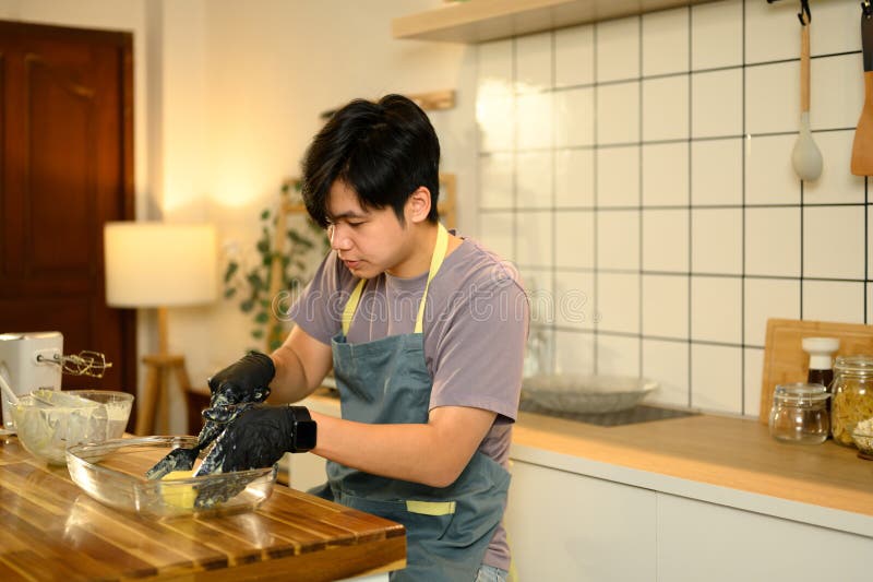 Process of Making Butter at Home. Stock Photo - Image of compound ...