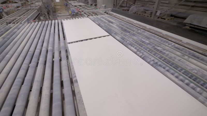 Process of Making Ceramic Tiles in Industrial Plant in Workshop Stock ...