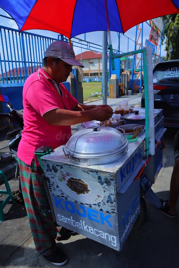 The Process of Making a Cilok Seller Editorial Photography - Image of ...