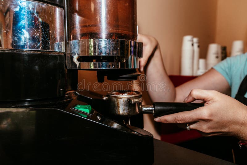The Process of Making Coffee Stock Photo - Image of bean, cocktail ...