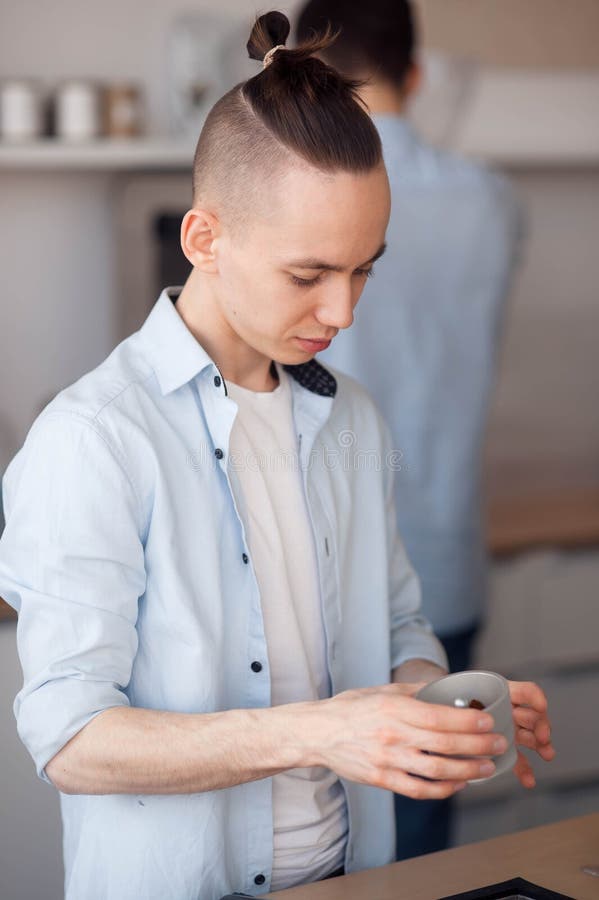 The Process of Making Coffee Stock Photo - Image of ground, food: 118454926