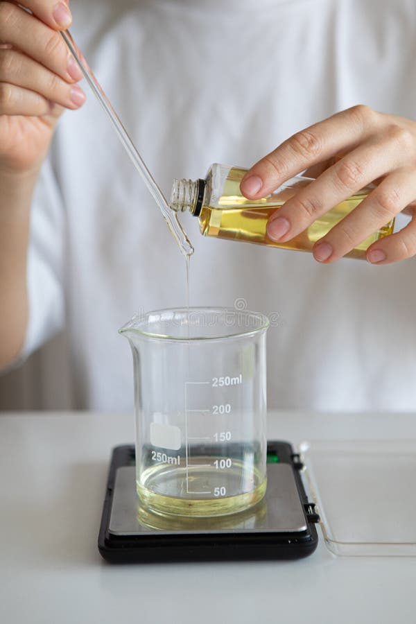 The Process of Making Cosmetics at Home. Stock Photo - Image of home ...