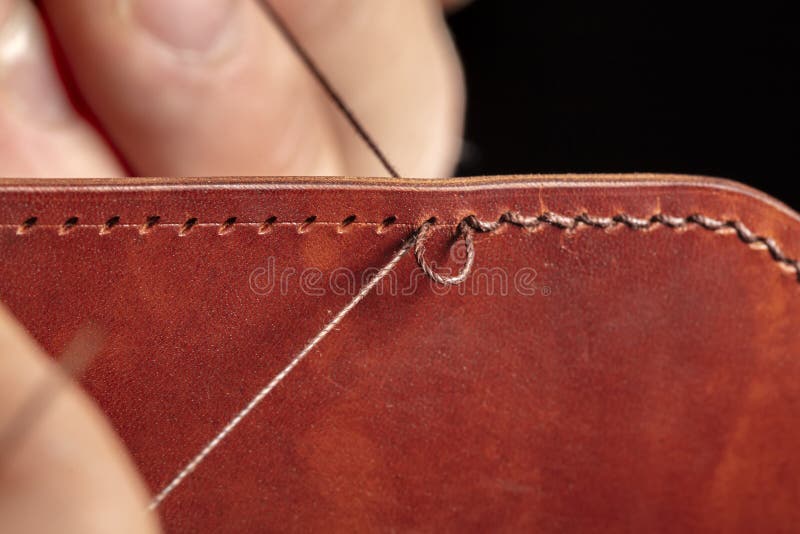 The Process of Making Leather Goods Stock Photo - Image of atelier ...