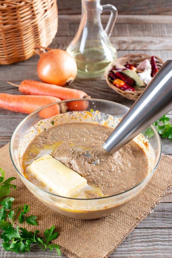 Process Making Liver Pate Stock Photos - Free & Royalty-Free Stock ...
