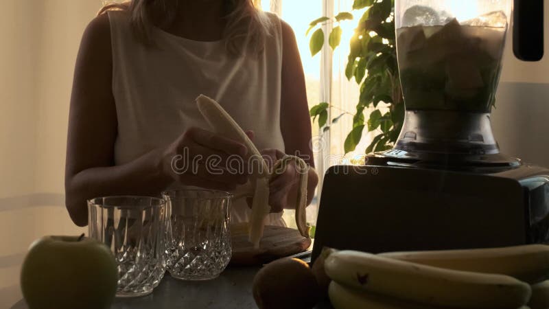 The Process of Making a Milkshake Stock Video - Video of cook, food ...