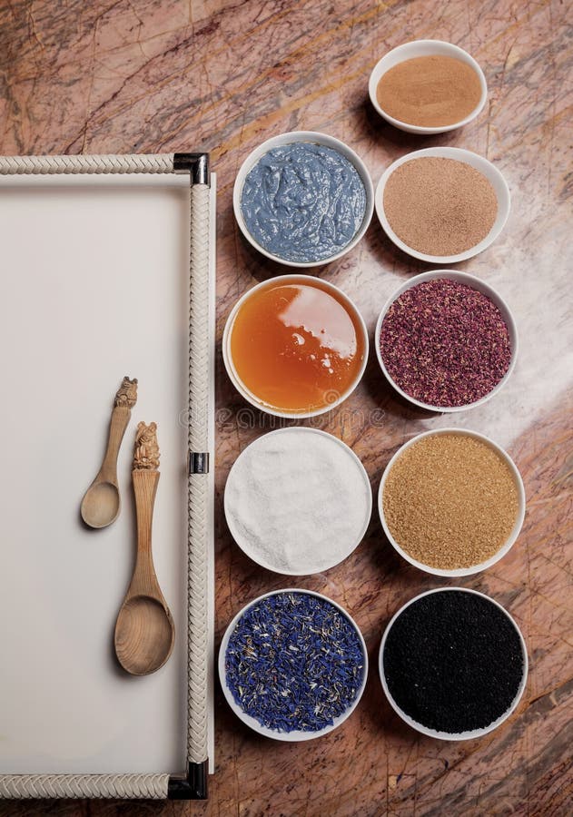 Process of Making Natural Cosmetics Stock Photo - Image of yellow ...