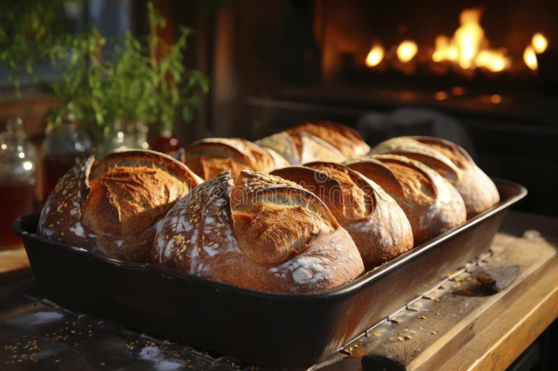 The Process of Making Natural Homemade Bread with Your Own Hands ...