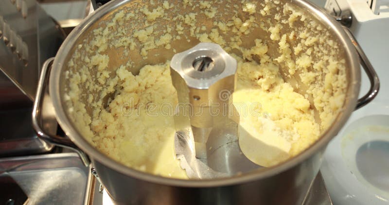 The Process of Making Puree in a Blender. Stock Photo - Image of soup ...