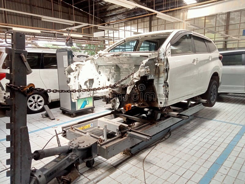 The Process of Making Repairs To a Car, To Return it To Its Original ...