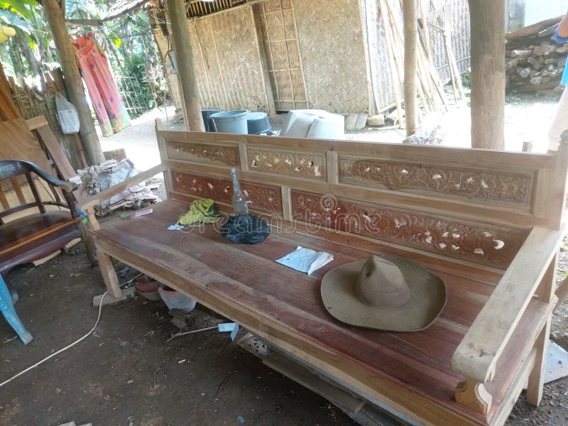 The Process of Making Tables and Wood Stock Photo - Image of work, wood ...