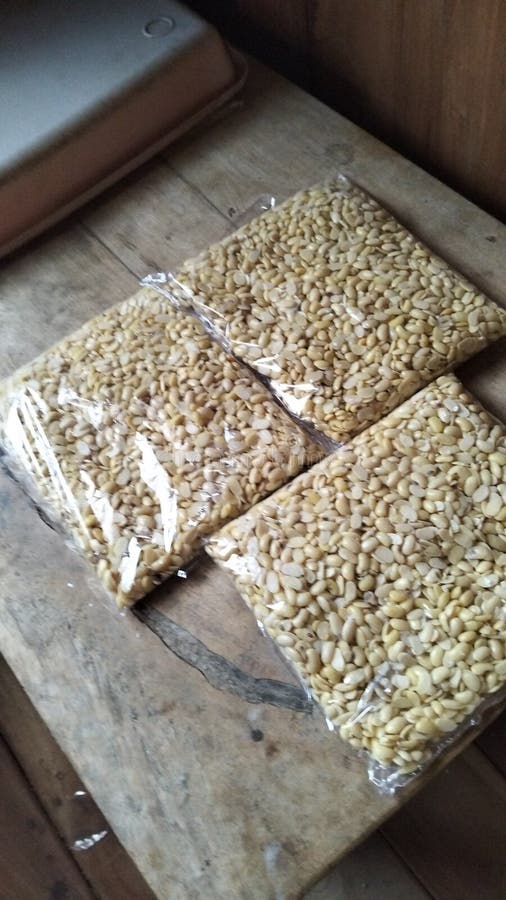 Process Making Tempeh Soybeans Stock Photos - Free & Royalty-Free Stock ...