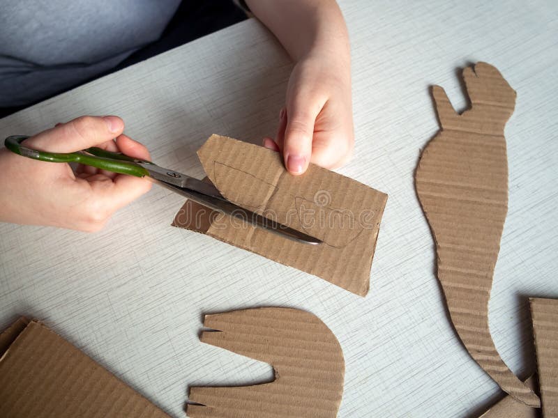 The Process of Making Toys from Cardboard, a Hobby.Eco-friendly Toys ...