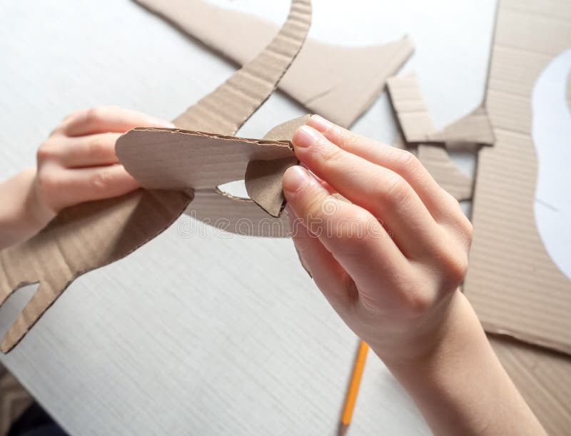 The Process of Making Toys from Cardboard, a Hobby.Eco-friendly Toys ...