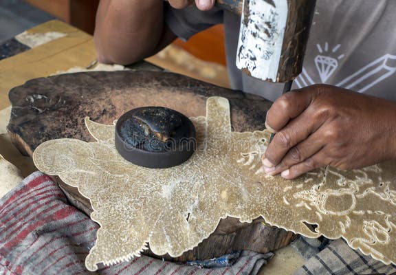 Process of Making Wayang Kulit, Shadow Puppet, a Traditional Art from ...