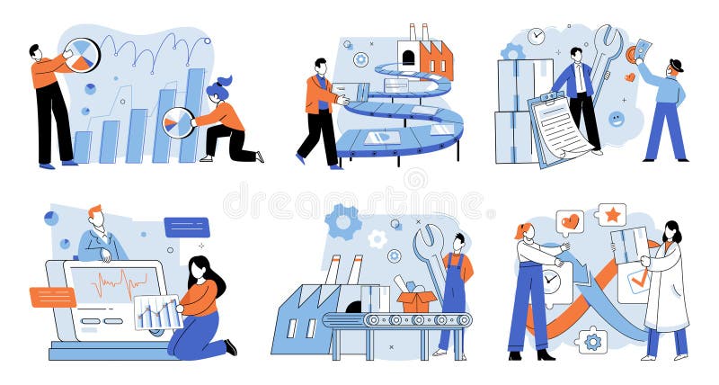 Streamlined Procedures Stock Illustrations – 139 Streamlined Procedures ...